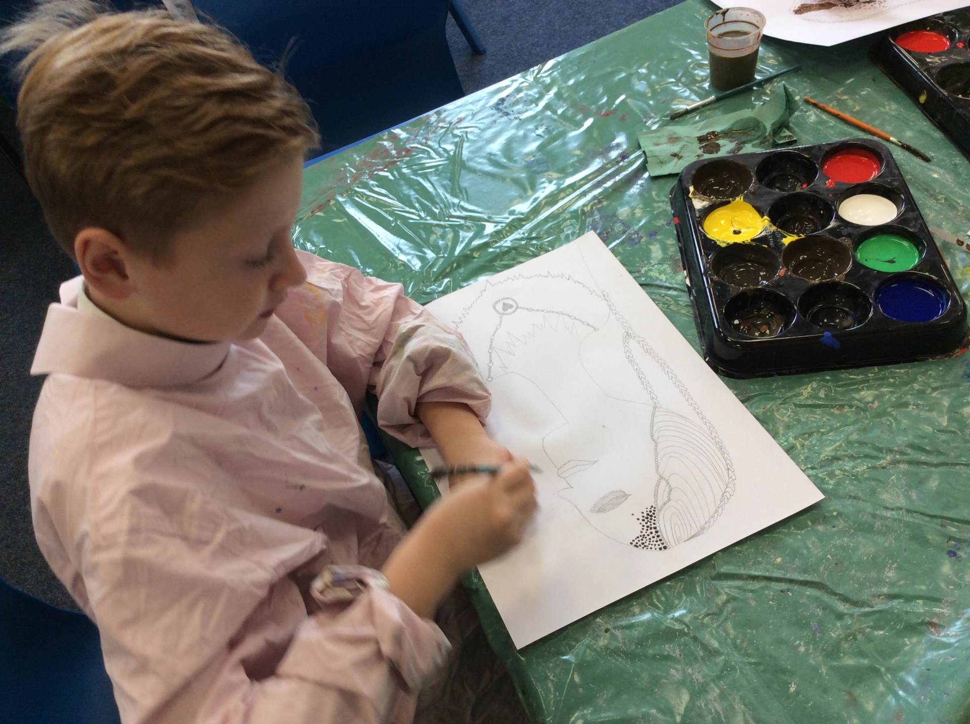 West Hill Primary - Year 6 Art Project for Our MAAFA Topic