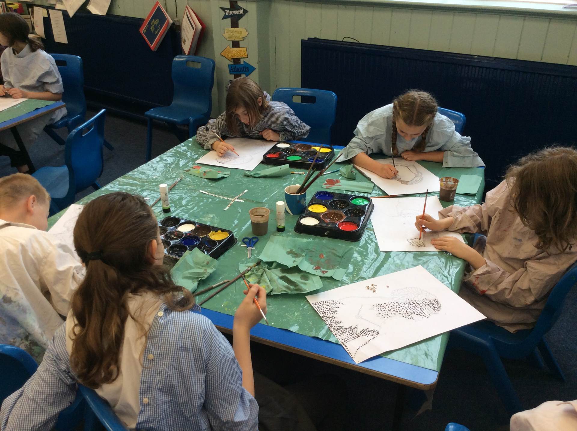 West Hill Primary - Year 6 Art Project for Our MAAFA Topic