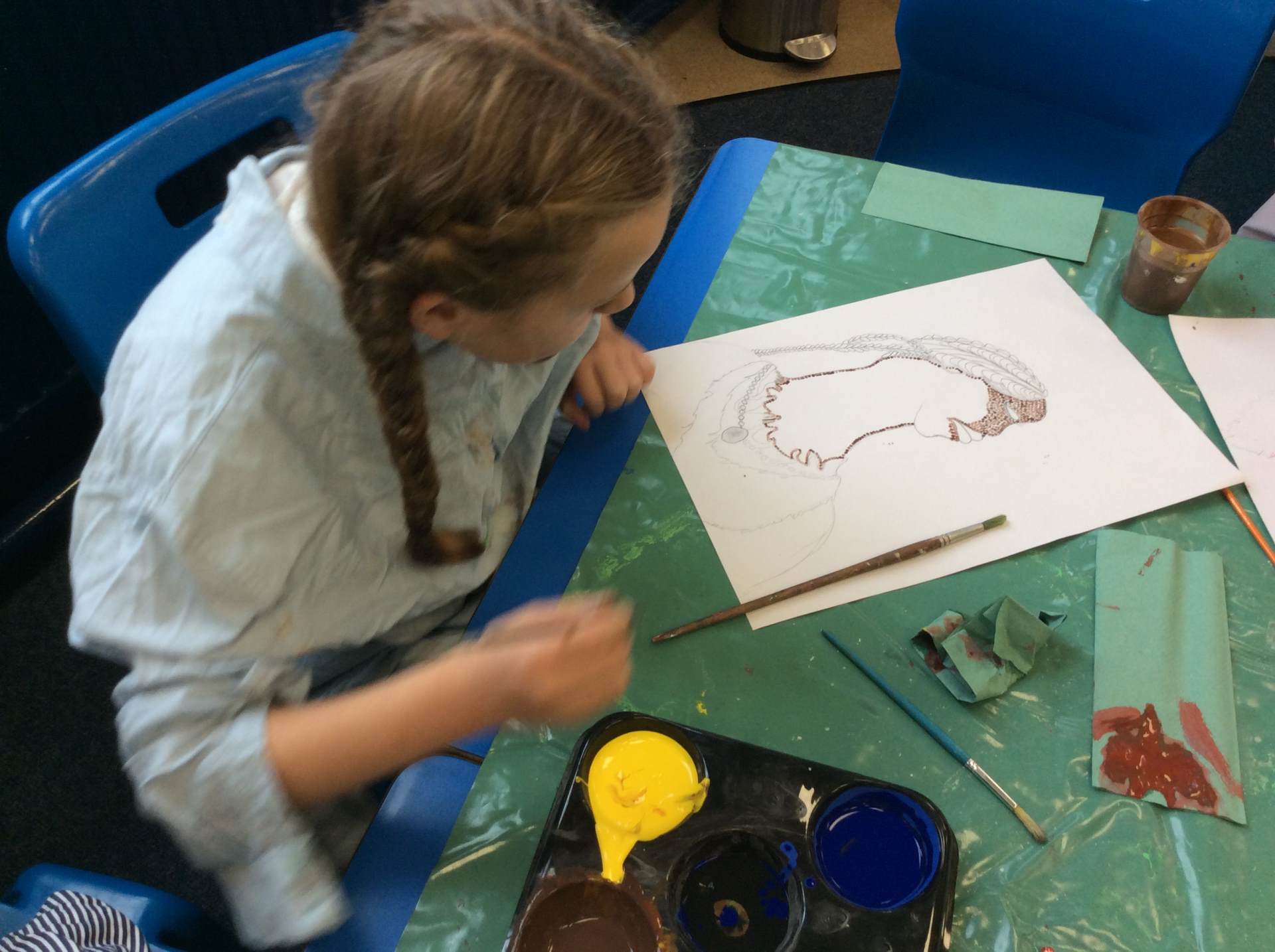 West Hill Primary - Year 6 Art Project for Our MAAFA Topic