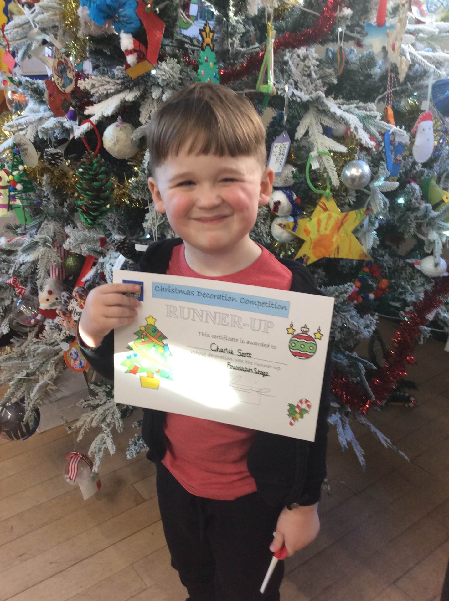 West Hill Primary - Christmas Tree Decoration Competition Winners